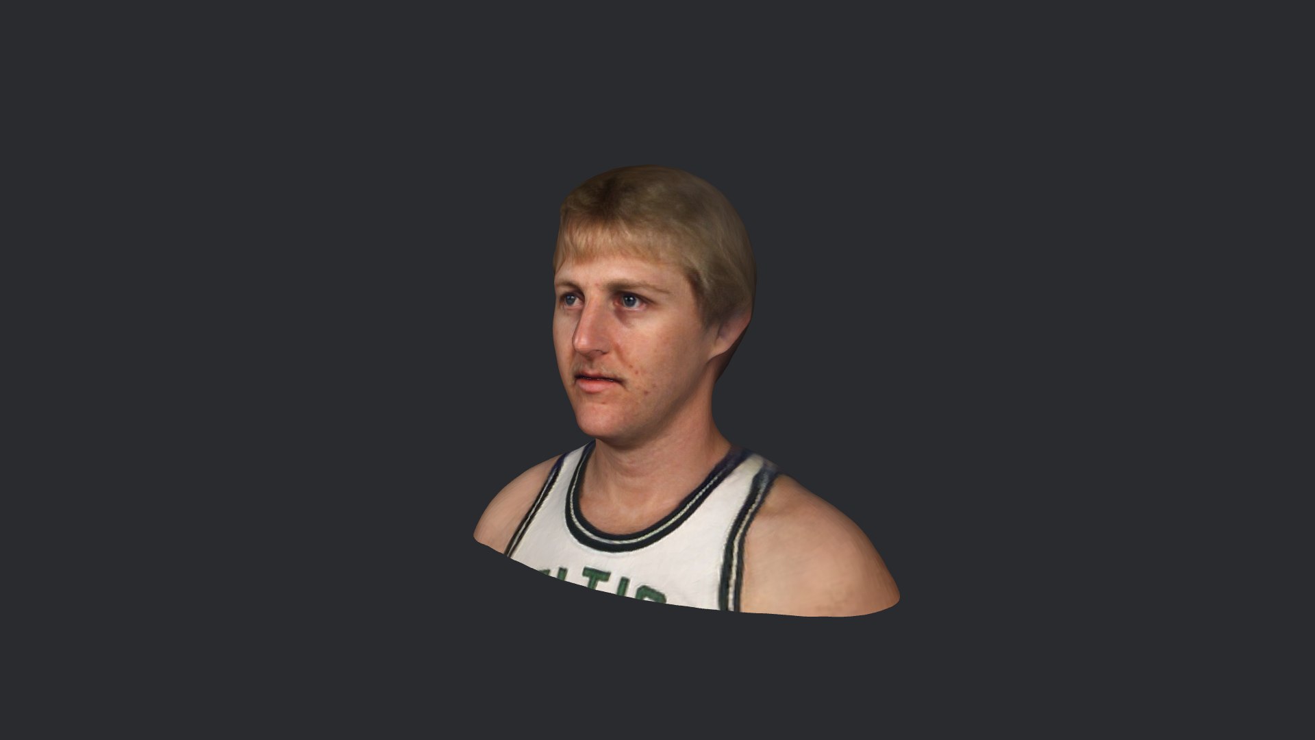 Larry Bird- Realistic Bust Head Ready 3d Model 3D - TurboSquid 2235164