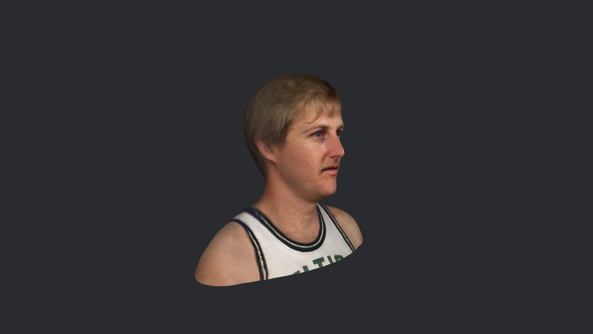 Larry Bird- Realistic Bust Head Ready 3d Model 3D - TurboSquid 2235164