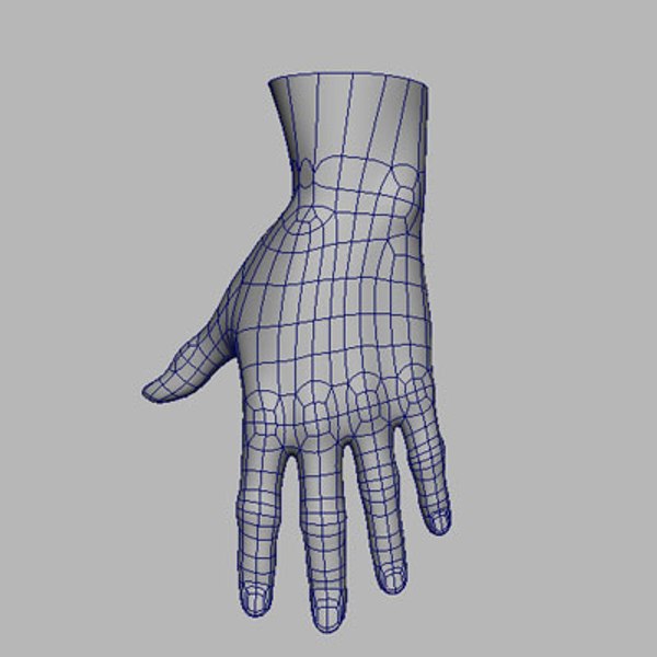 modelo 3d mano humana.ma - TurboSquid 480027