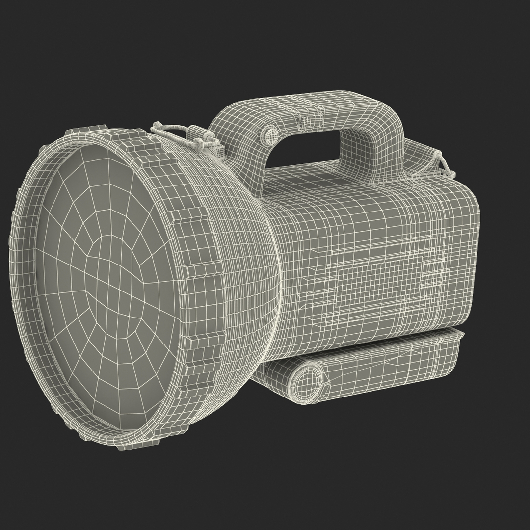 3d Model Spotlight Flashlight
