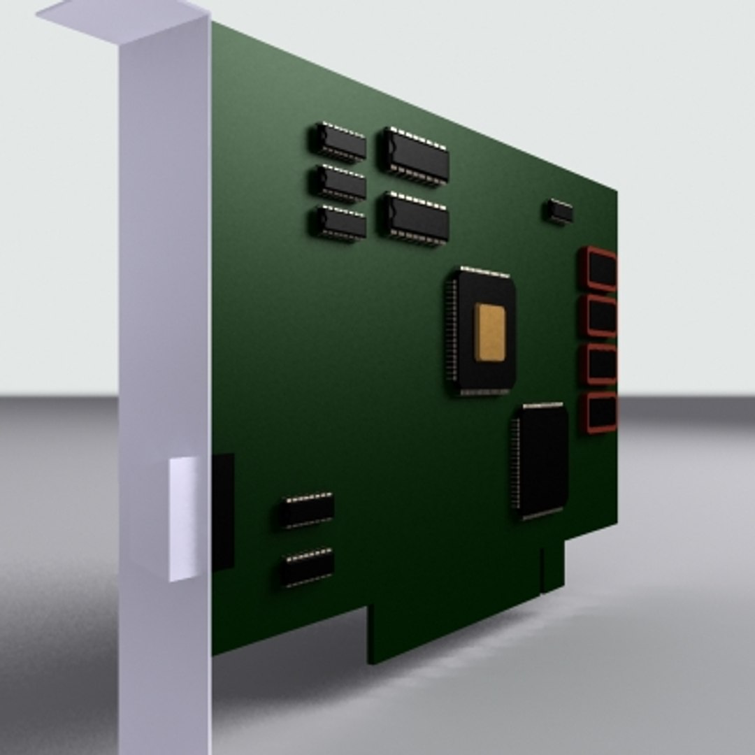 isa video card 3d max