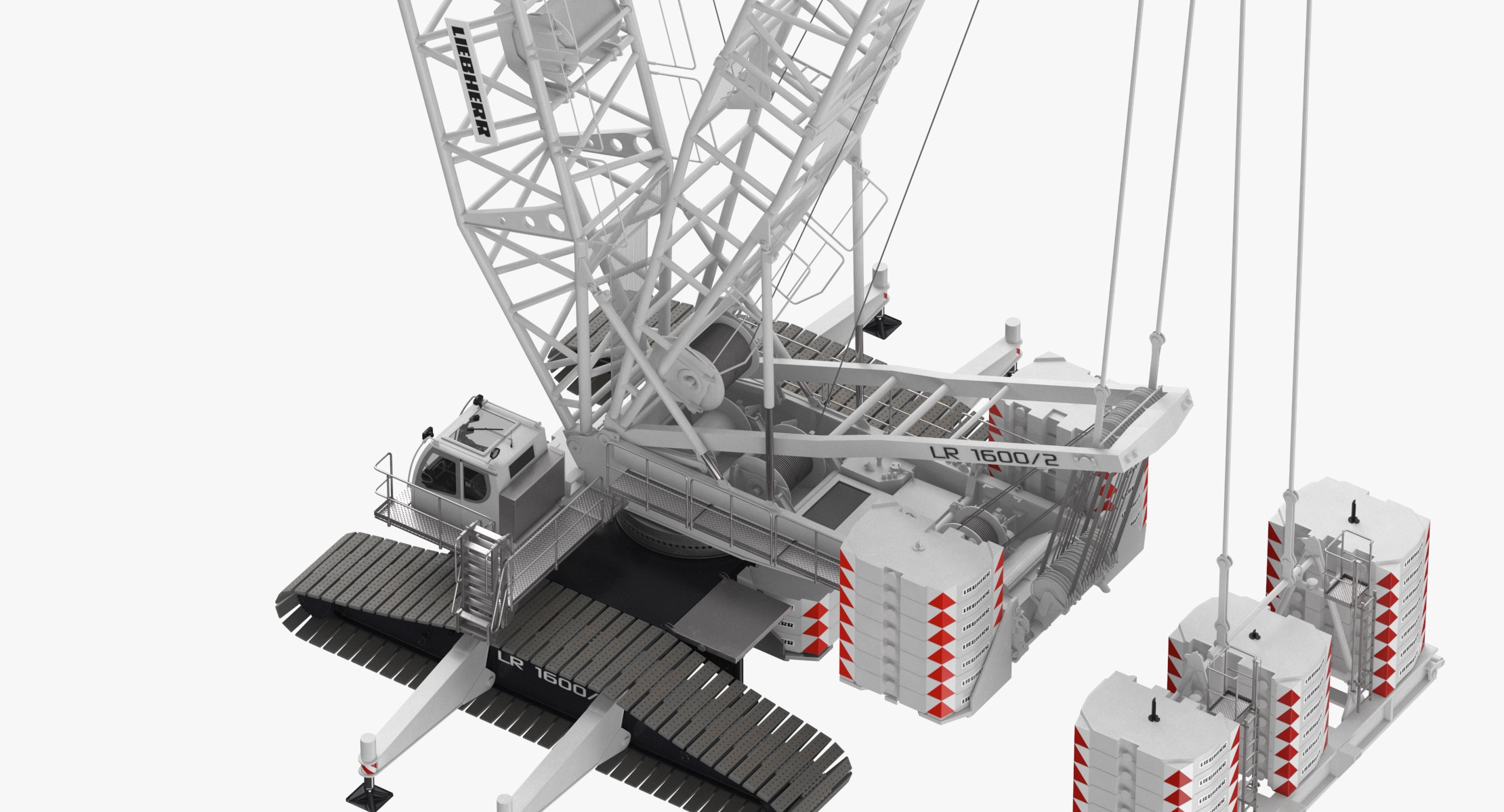 3D model liebherr lr 1600 2 - TurboSquid 1711083