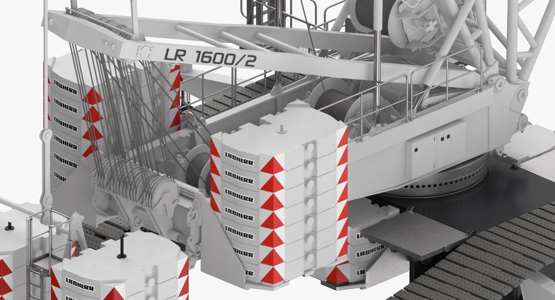 3D model liebherr lr 1600 2 - TurboSquid 1711083