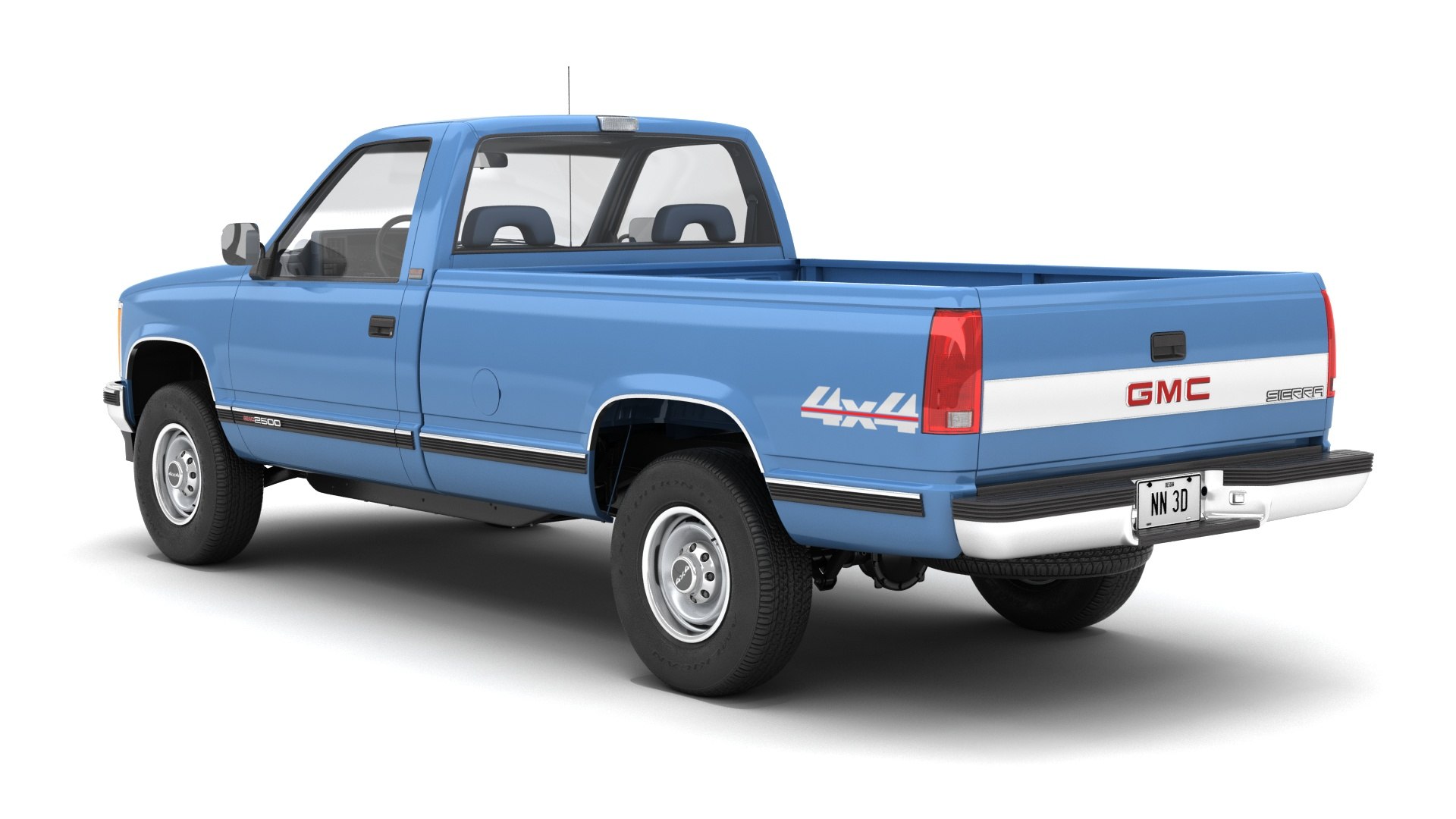 1988 GMC SIERRA 2500 Model - TurboSquid 1821964