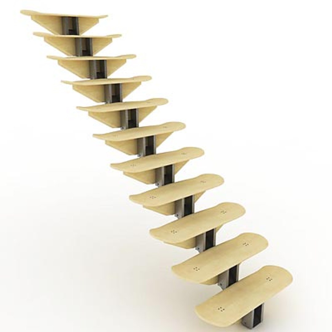 Stairs Staircase 3d Max