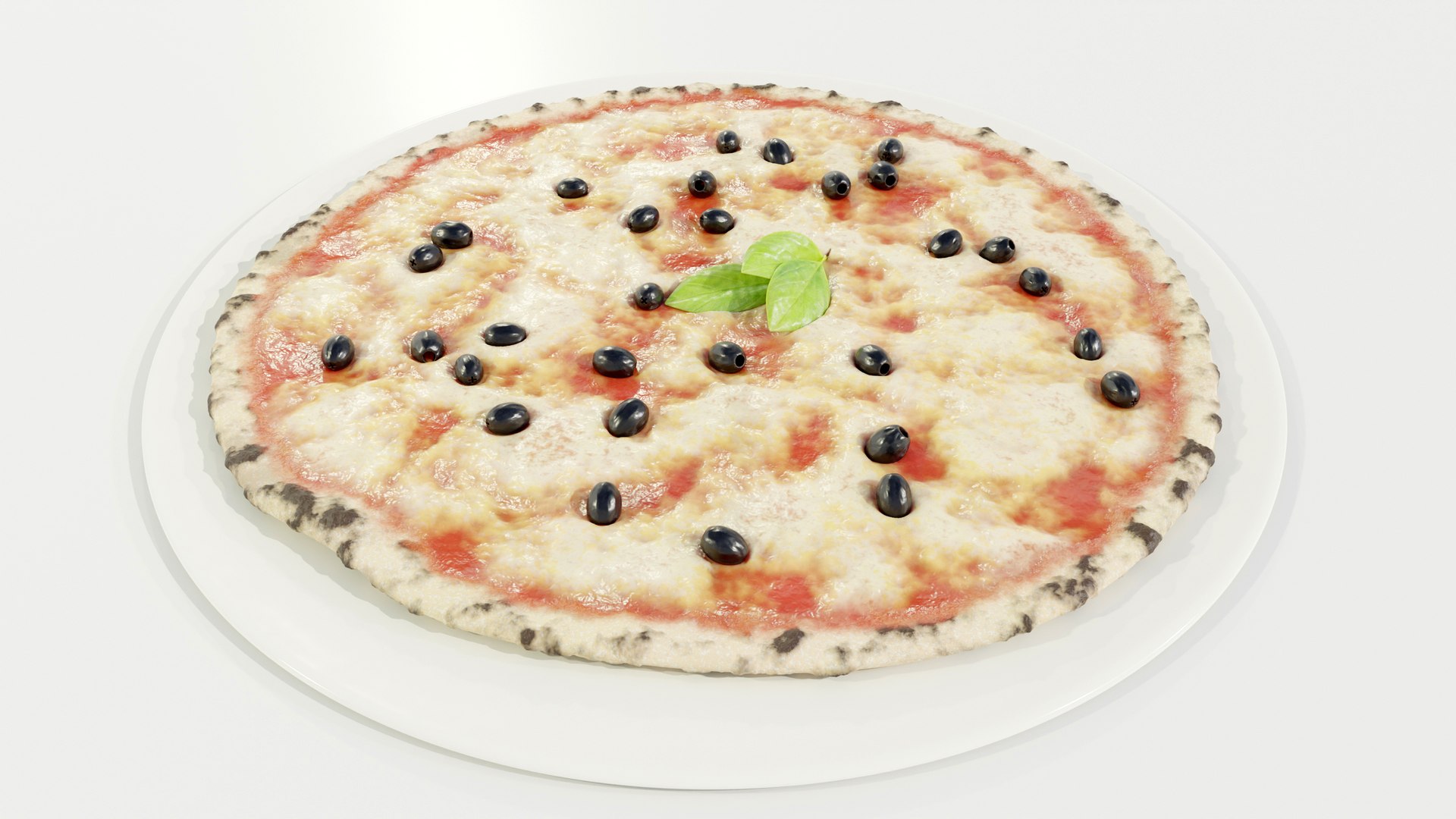 3D Pizza Procedural PBR Model - TurboSquid 1820768