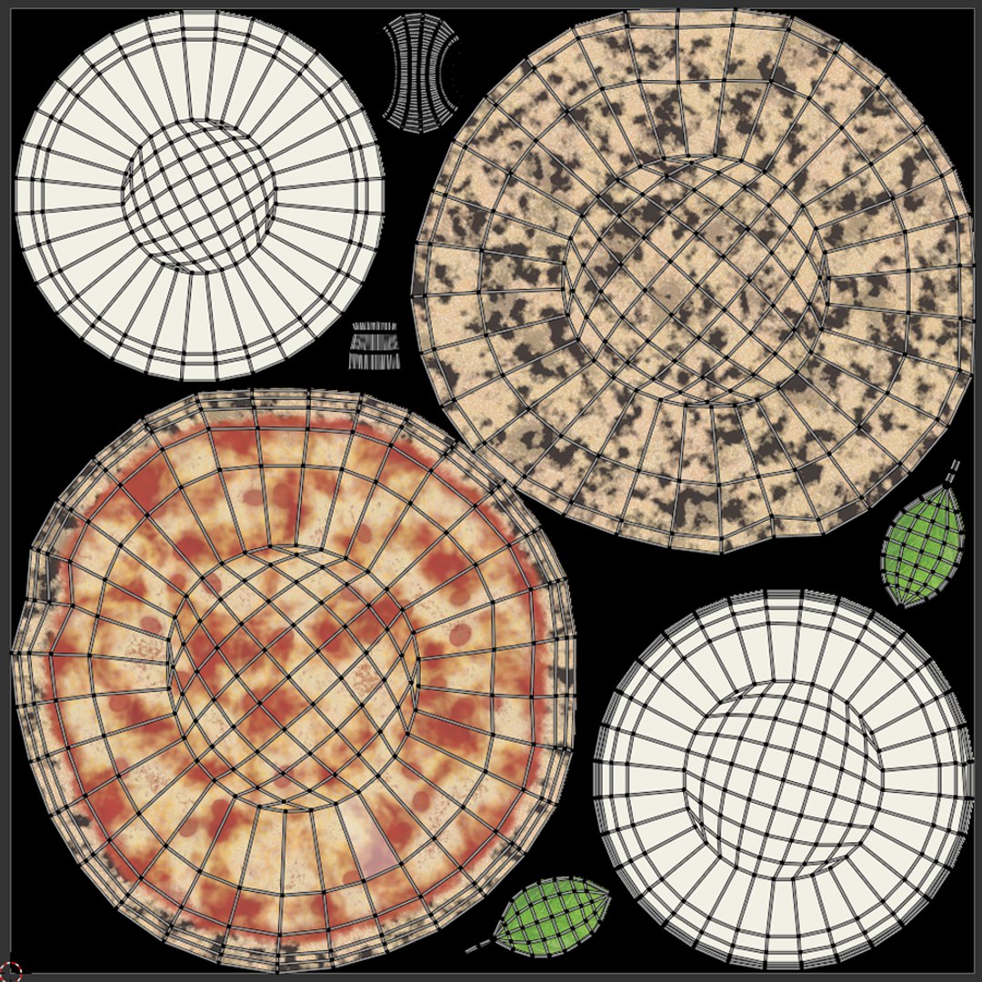 3D Pizza Procedural PBR Model - TurboSquid 1820768