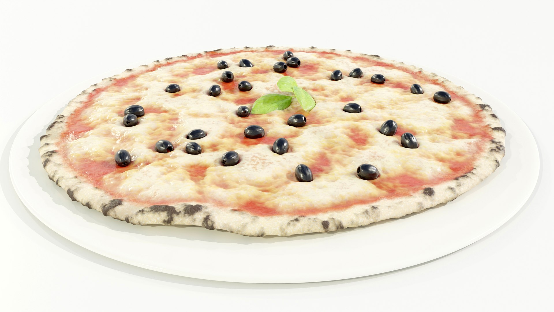 3D Pizza Procedural PBR Model - TurboSquid 1820768
