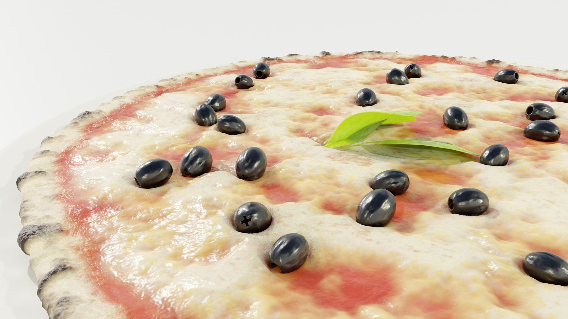 3D Pizza Procedural PBR Model - TurboSquid 1820768