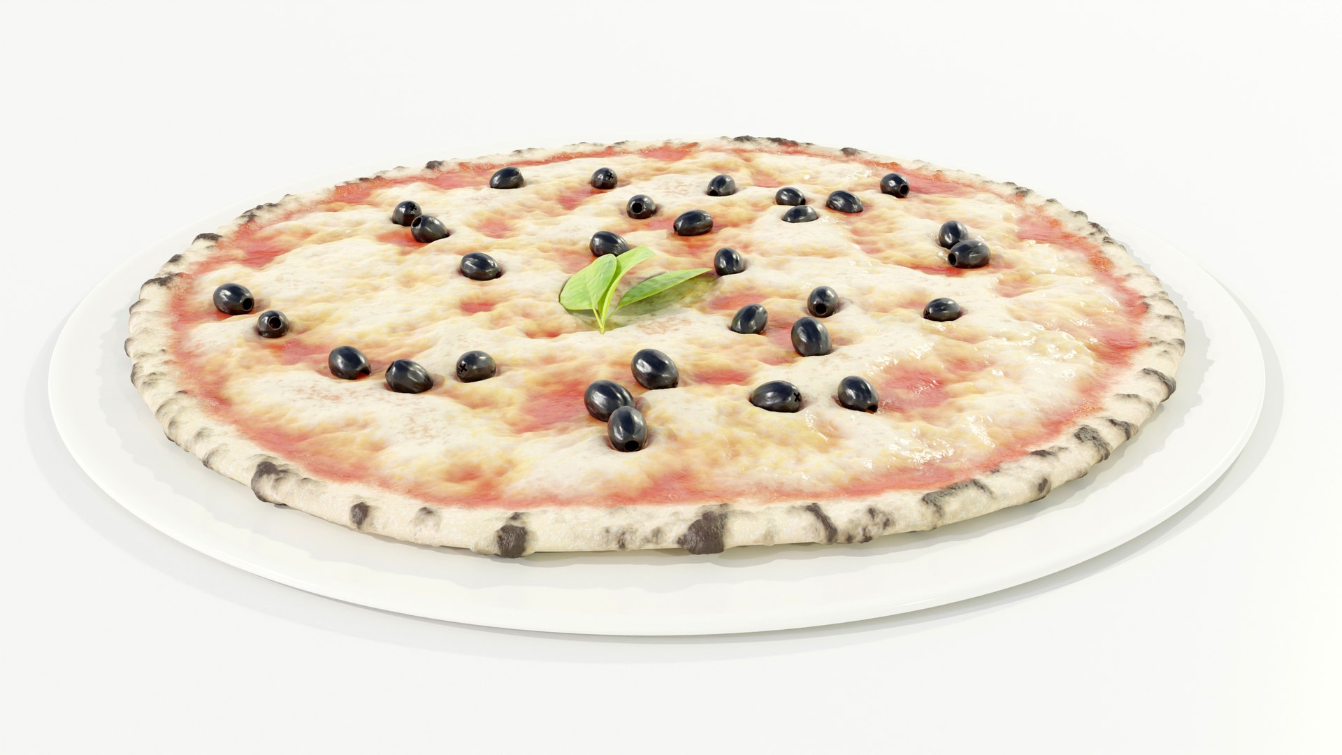 3D Pizza Procedural PBR Model - TurboSquid 1820768