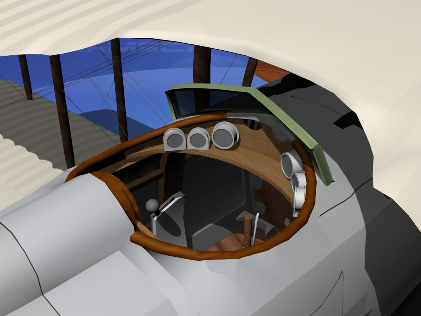 3d Model Spad Xiii Xii Fighters