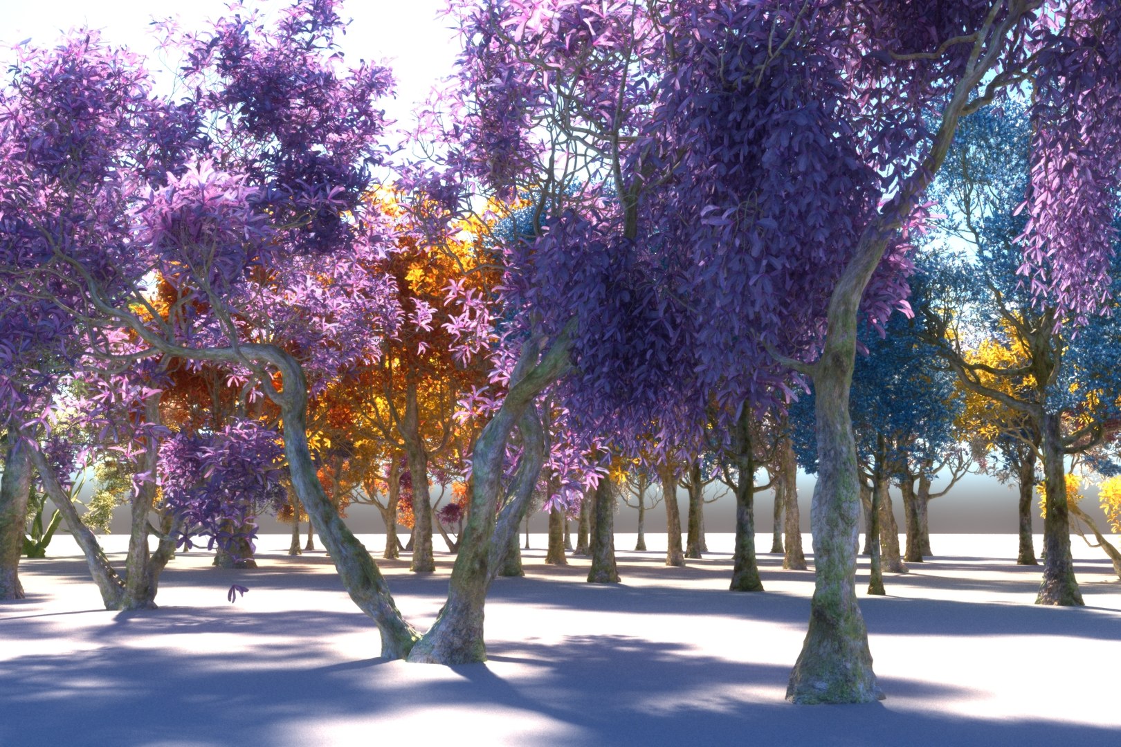 Spring Trees Pack 3D Model - TurboSquid 1551282