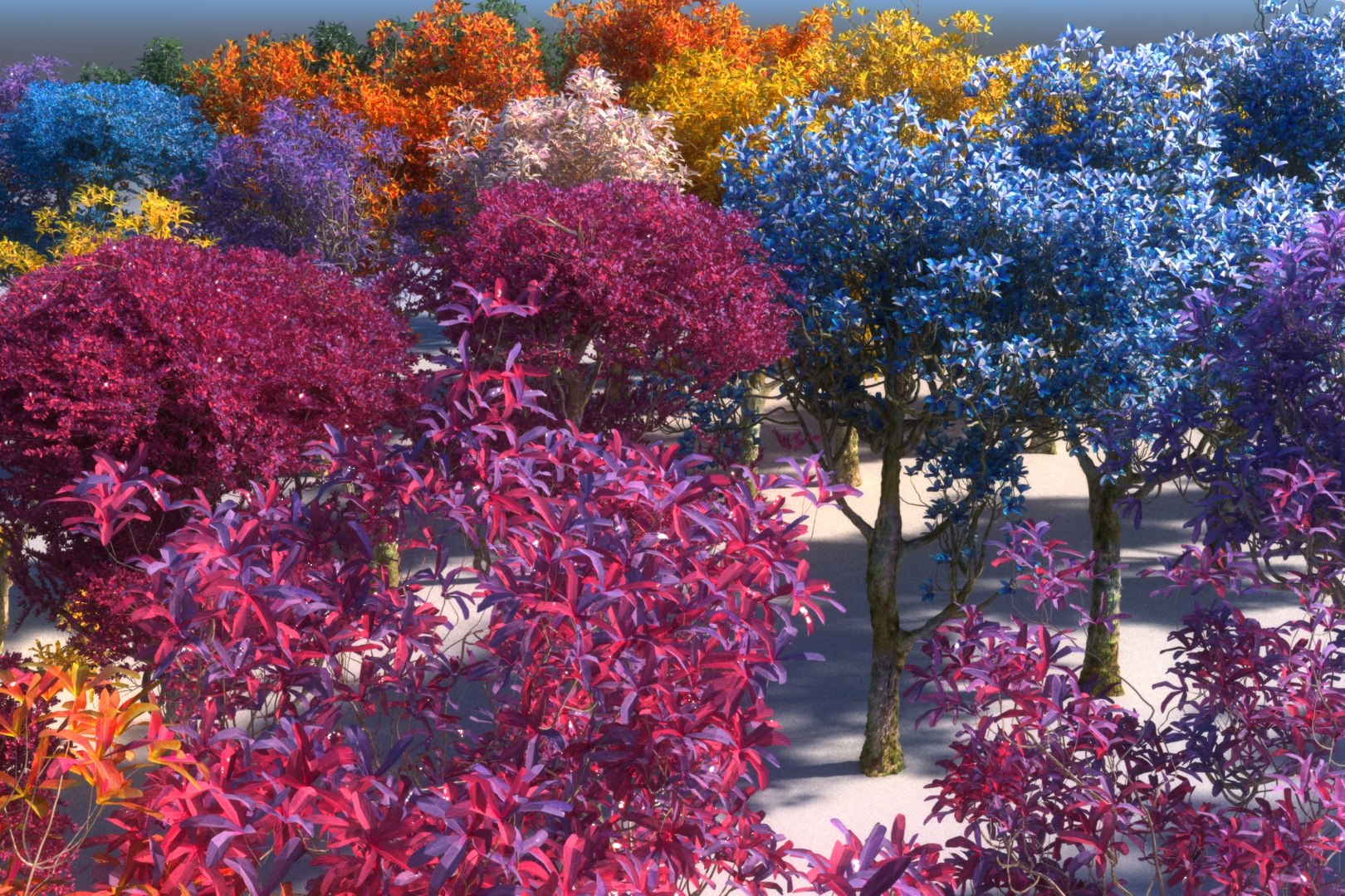Spring Trees Pack 3D Model - TurboSquid 1551282