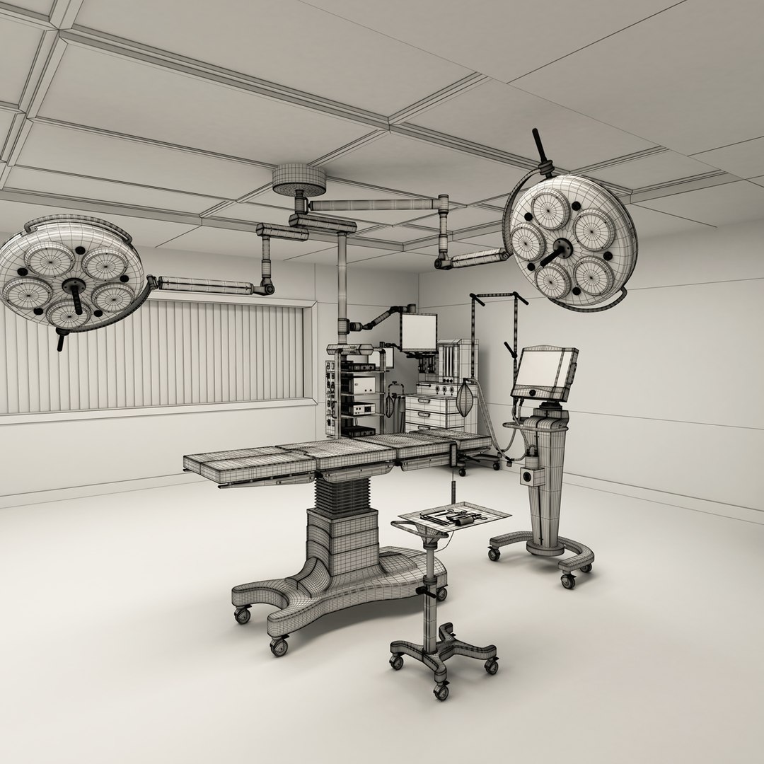 Surgery Room 3d Model