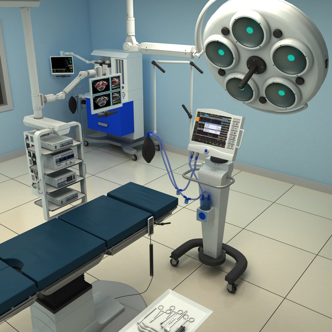 Surgery Room 3d Model