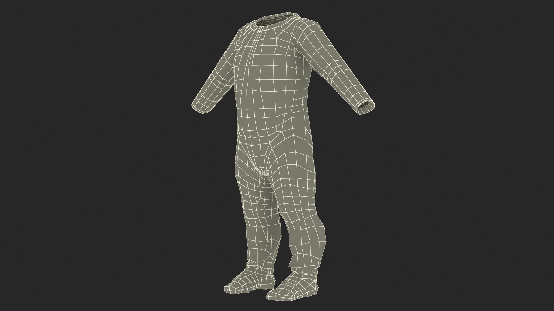 One Year Old Baby With Pajamas Collection 3D Model - TurboSquid 2298285