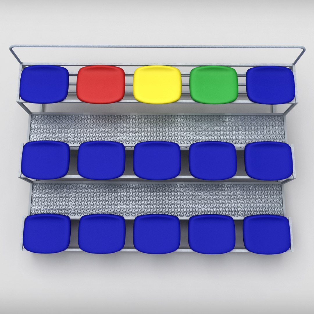 3d stadium seating tribune small