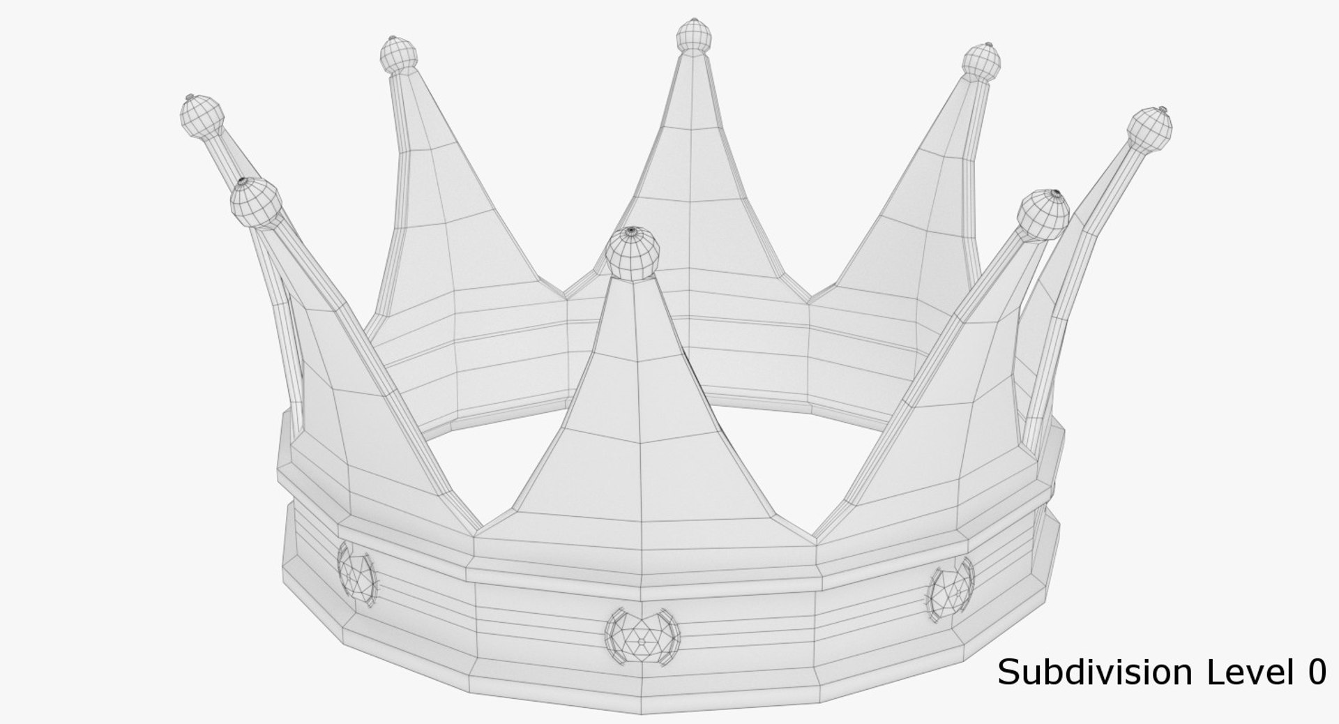 crowns 3d model
