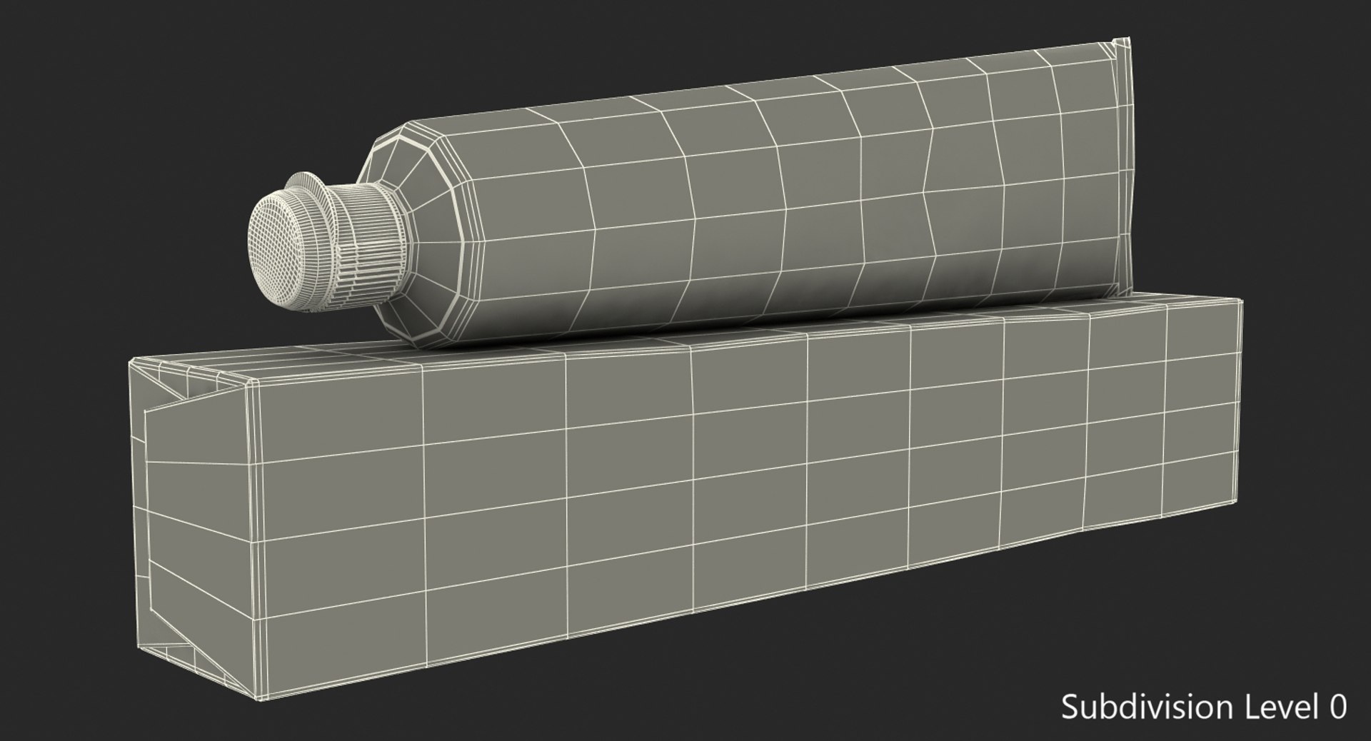 Colgate Toothpaste Box Tube Model - TurboSquid 1341311