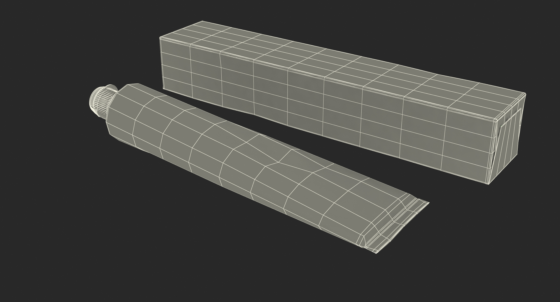 Colgate Toothpaste Box Tube Model - TurboSquid 1341311