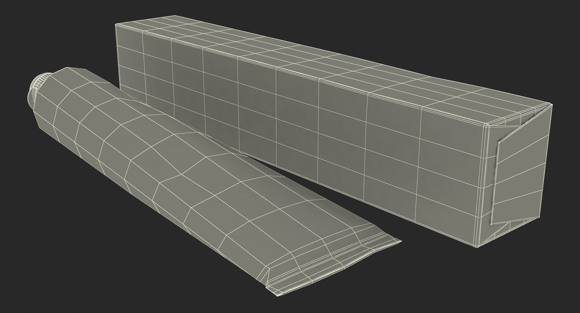 Colgate Toothpaste Box Tube Model - TurboSquid 1341311