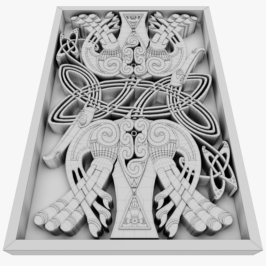 Celt celtic ornament 3D model - TurboSquid 1606963