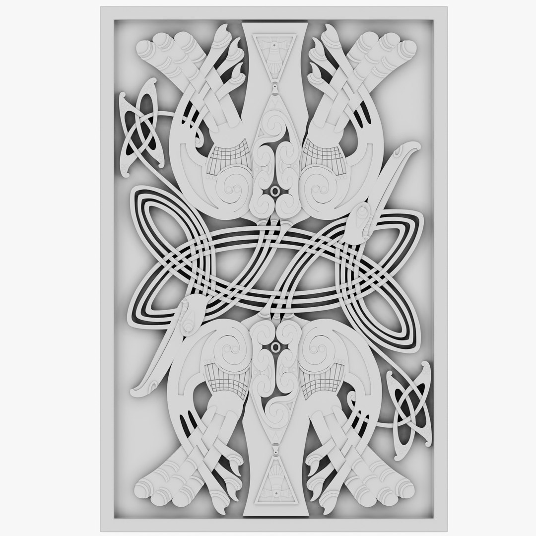 Celt celtic ornament 3D model - TurboSquid 1606963