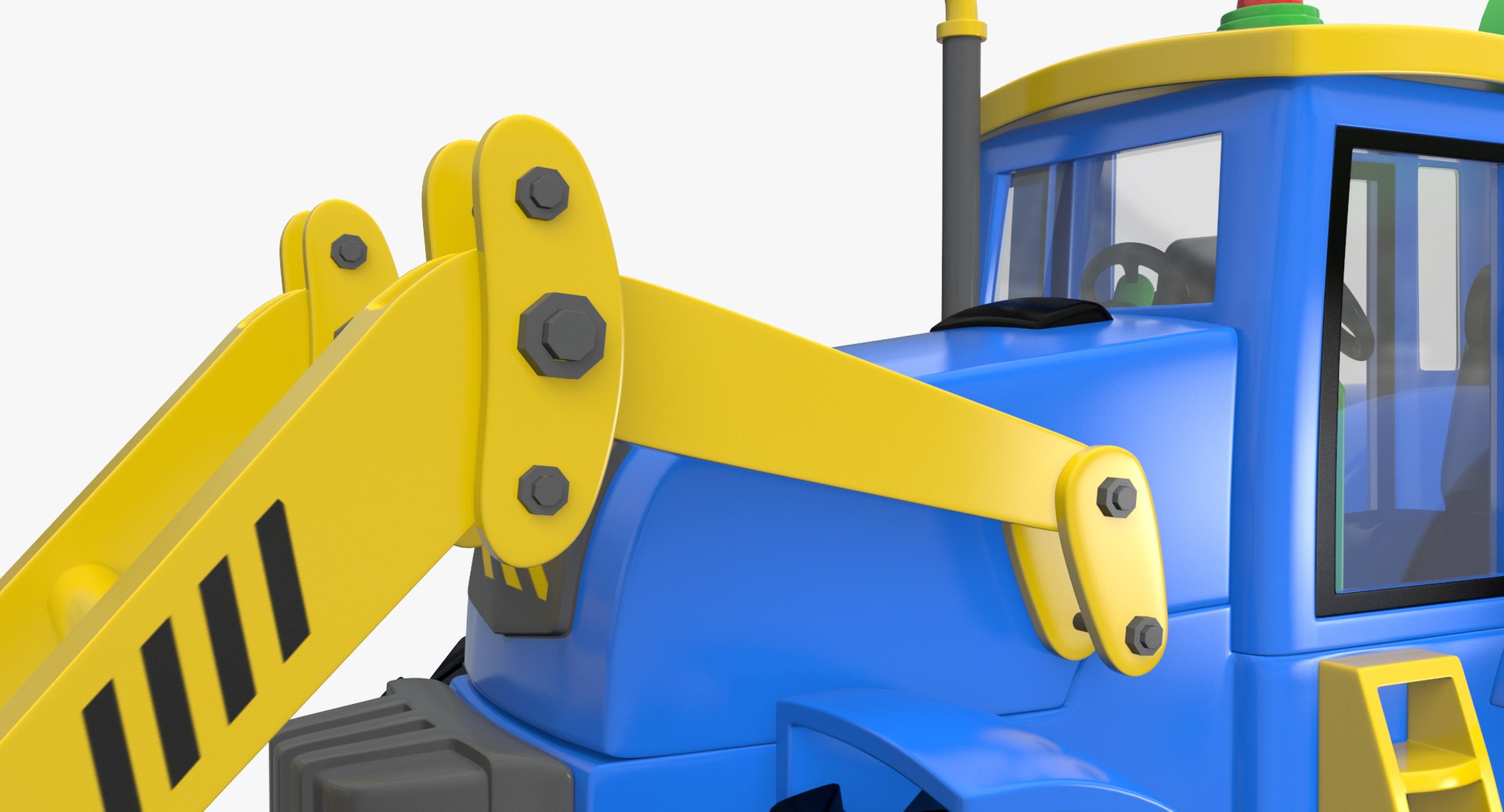 3D Toy Backhoe - TurboSquid 1165898