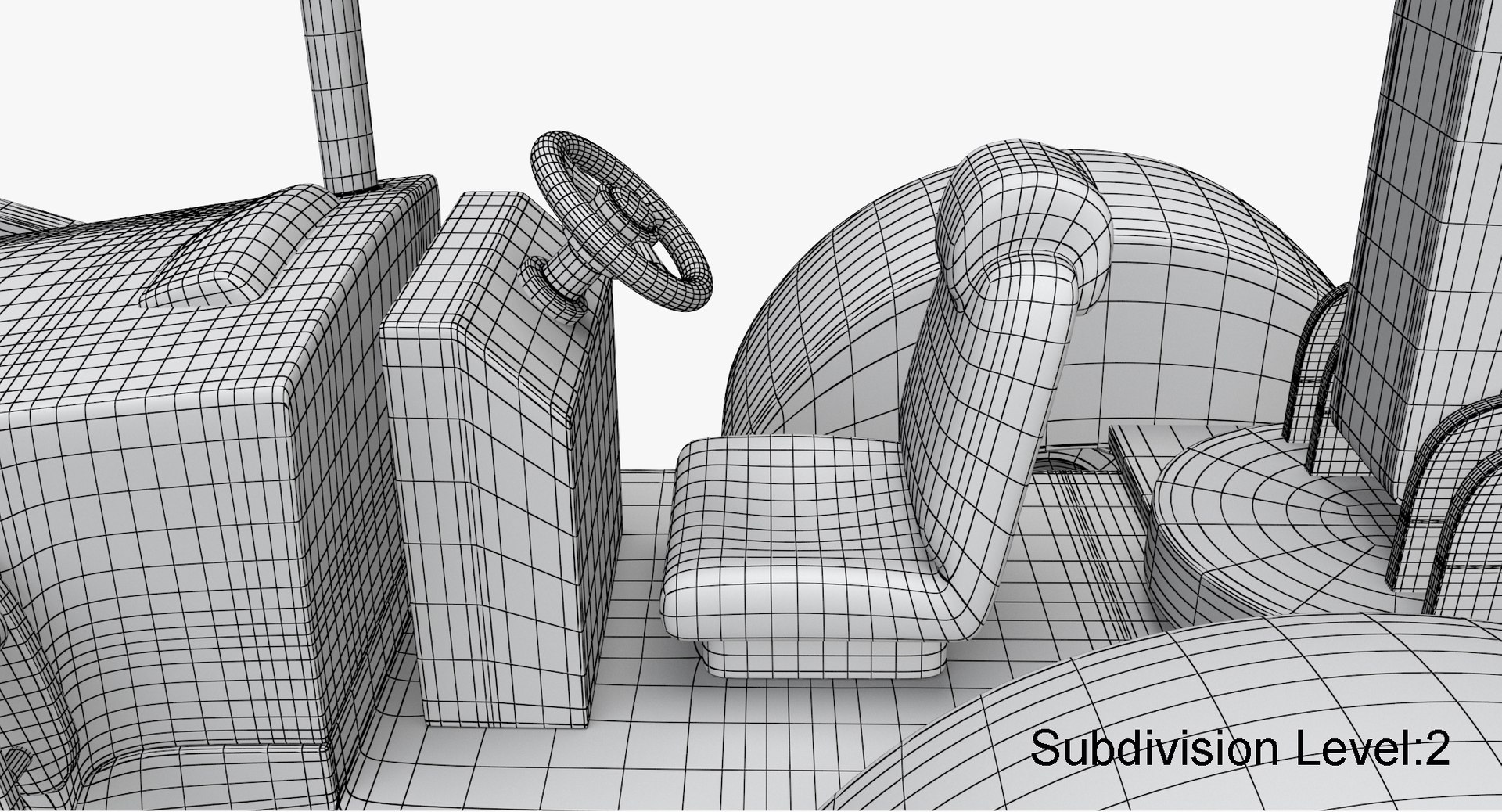 3D toy backhoe - TurboSquid 1165898