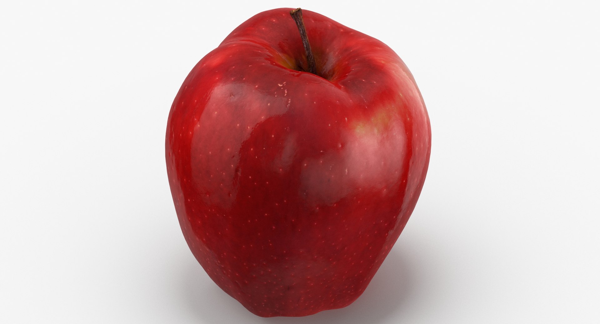 Red chief apples 02 3D model - TurboSquid 1467809