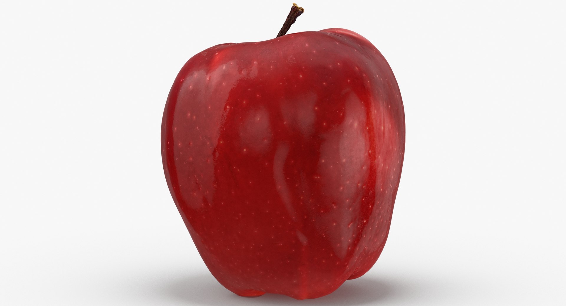 Red chief apples 02 3D model - TurboSquid 1467809