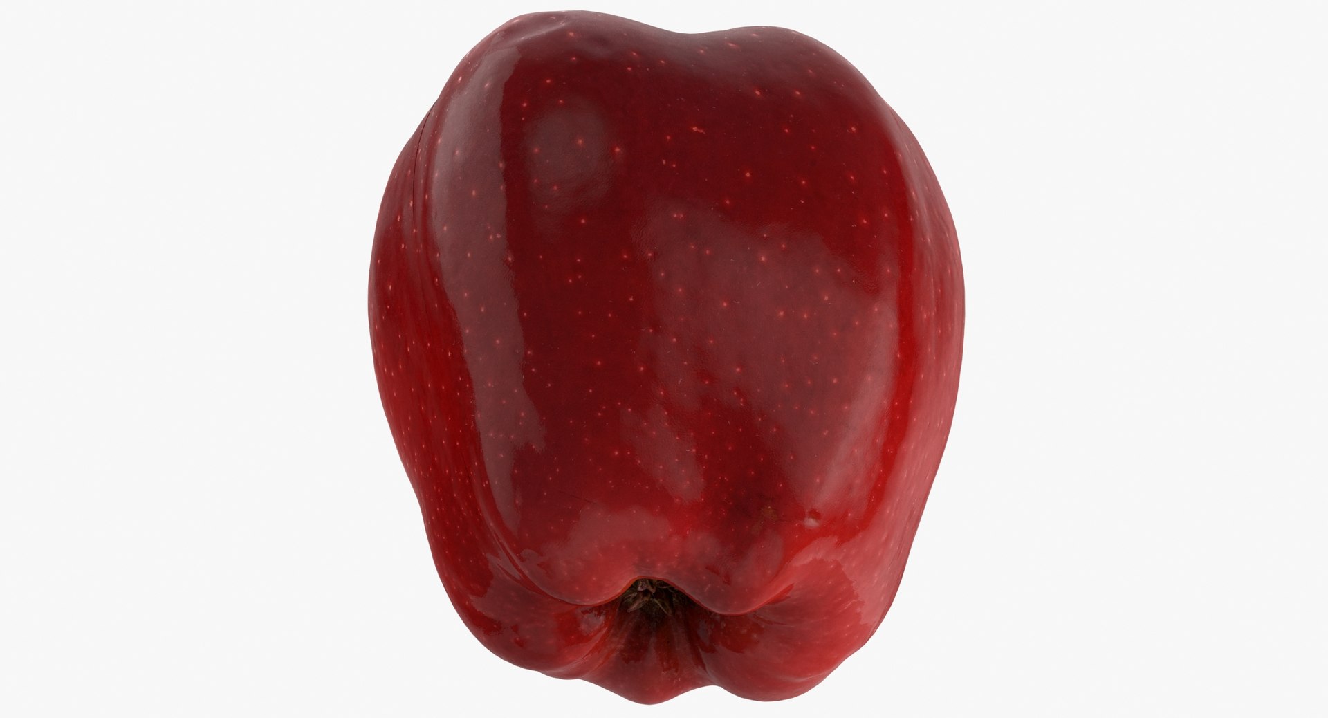 Red chief apples 02 3D model - TurboSquid 1467809