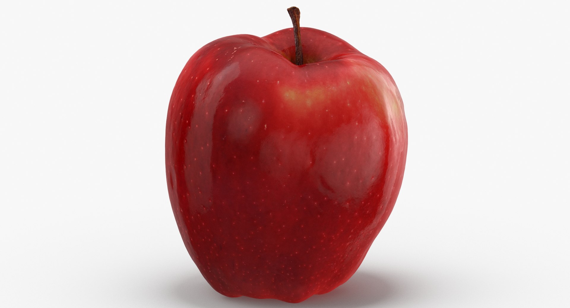 Red chief apples 02 3D model - TurboSquid 1467809