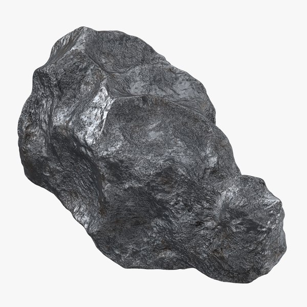 meteorite iron 02 - 3d max