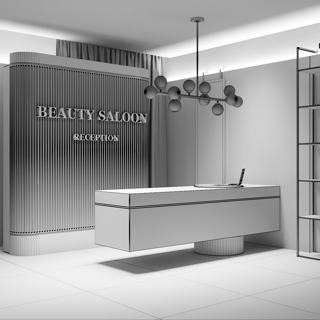 3D Reception Model - TurboSquid 1622457