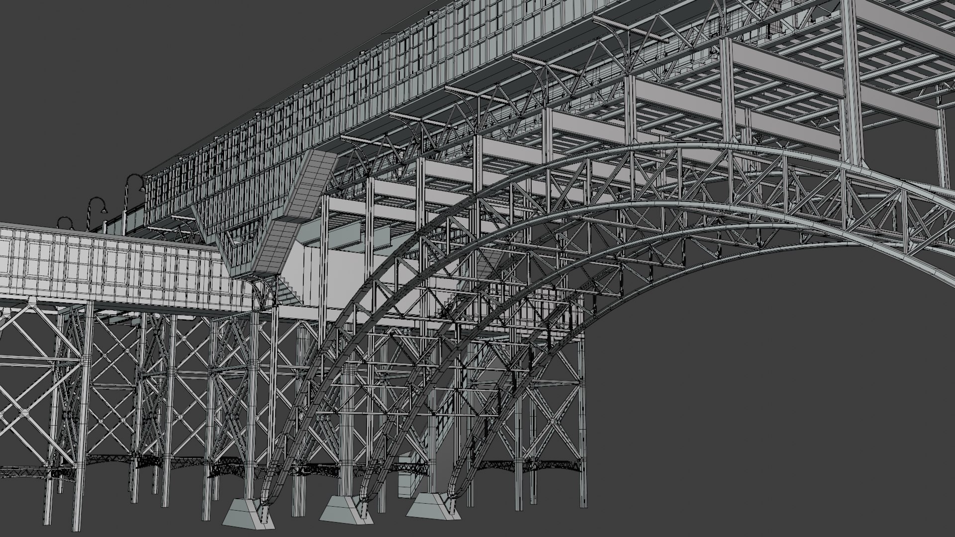 British Railway Station 3D Model - TurboSquid 2309341