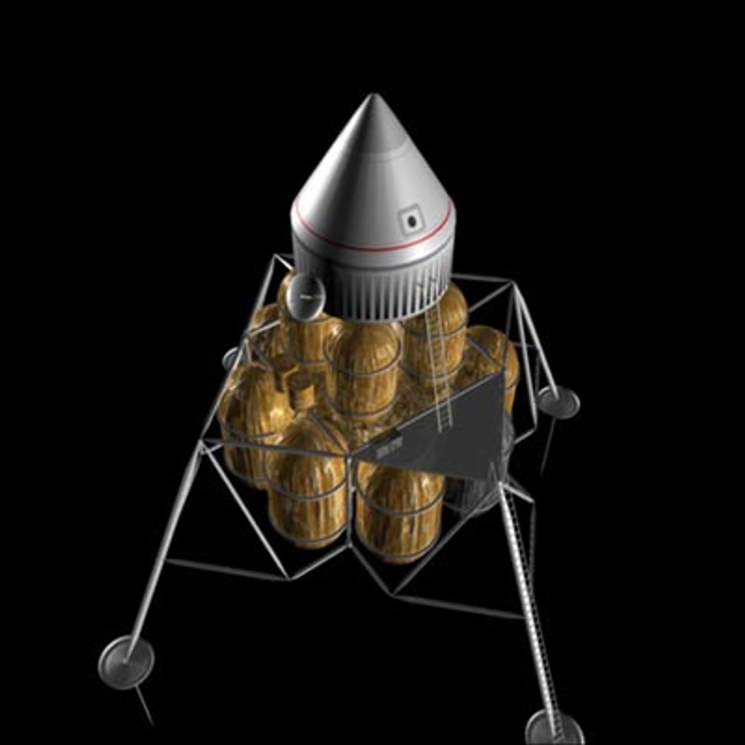 3d Model Lunar Module