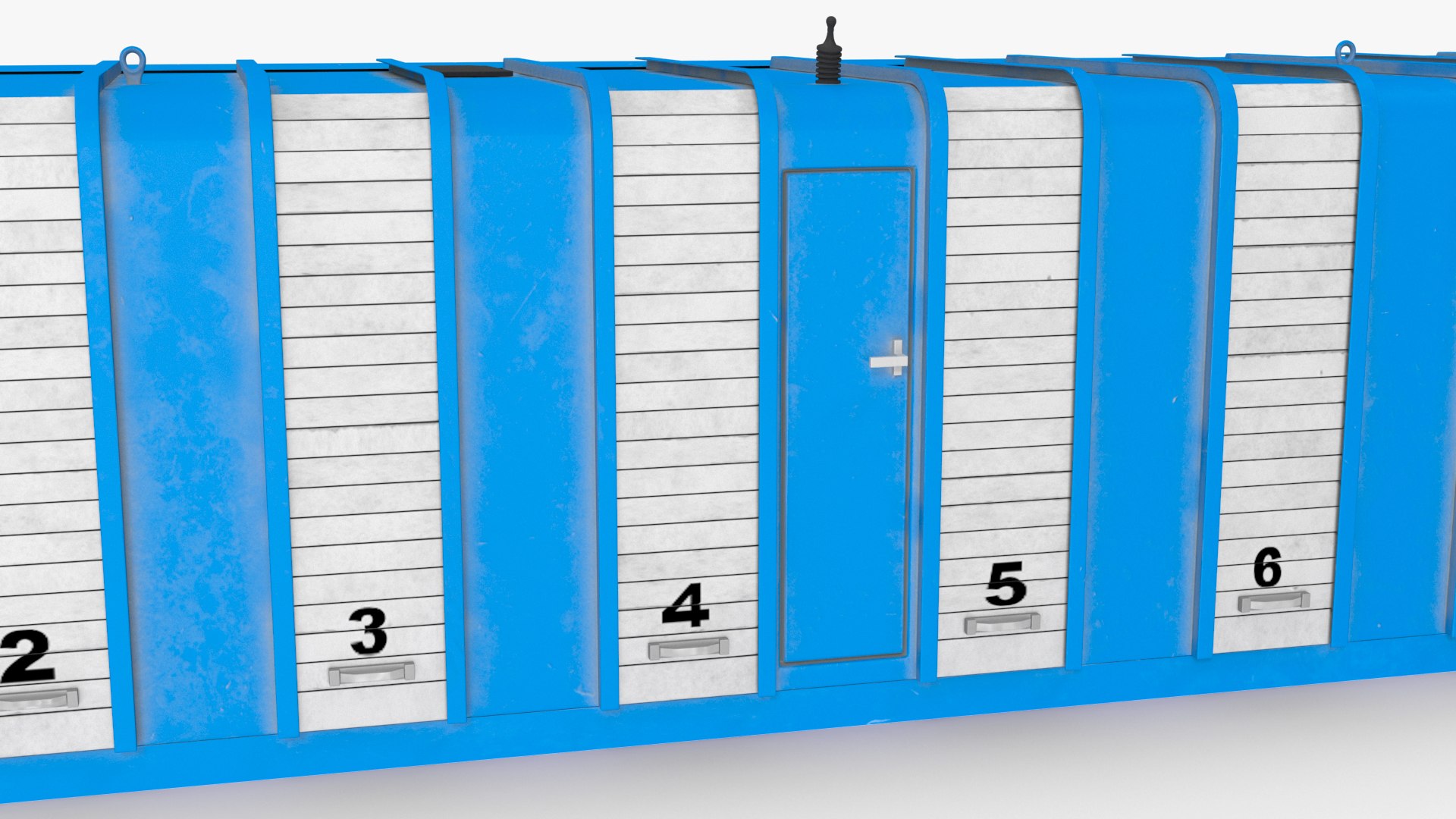 Greyhound Racing Starting Boxes 8 Doors 3D - TurboSquid 1941677