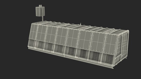 Greyhound Racing Starting Boxes 8 Doors 3D - TurboSquid 1941677