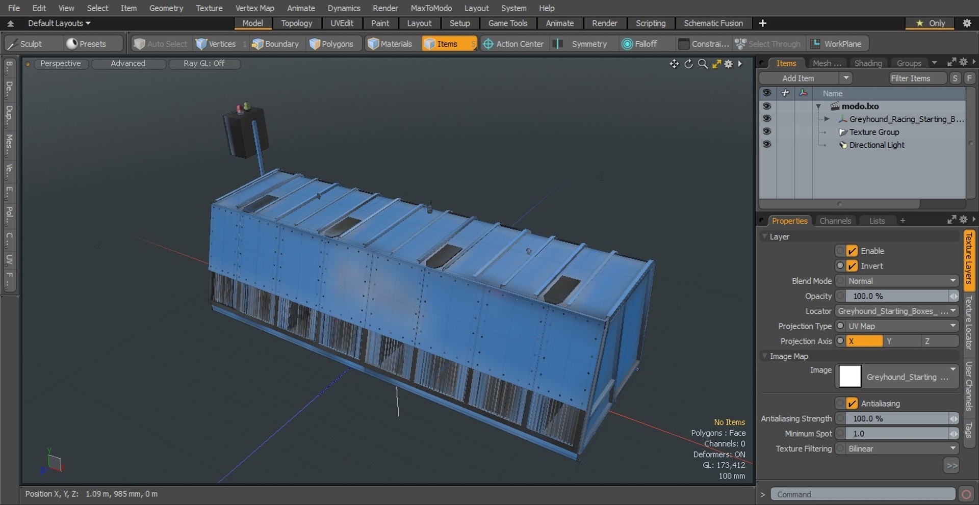 Greyhound Racing Starting Boxes 8 Doors 3D - TurboSquid 1941677