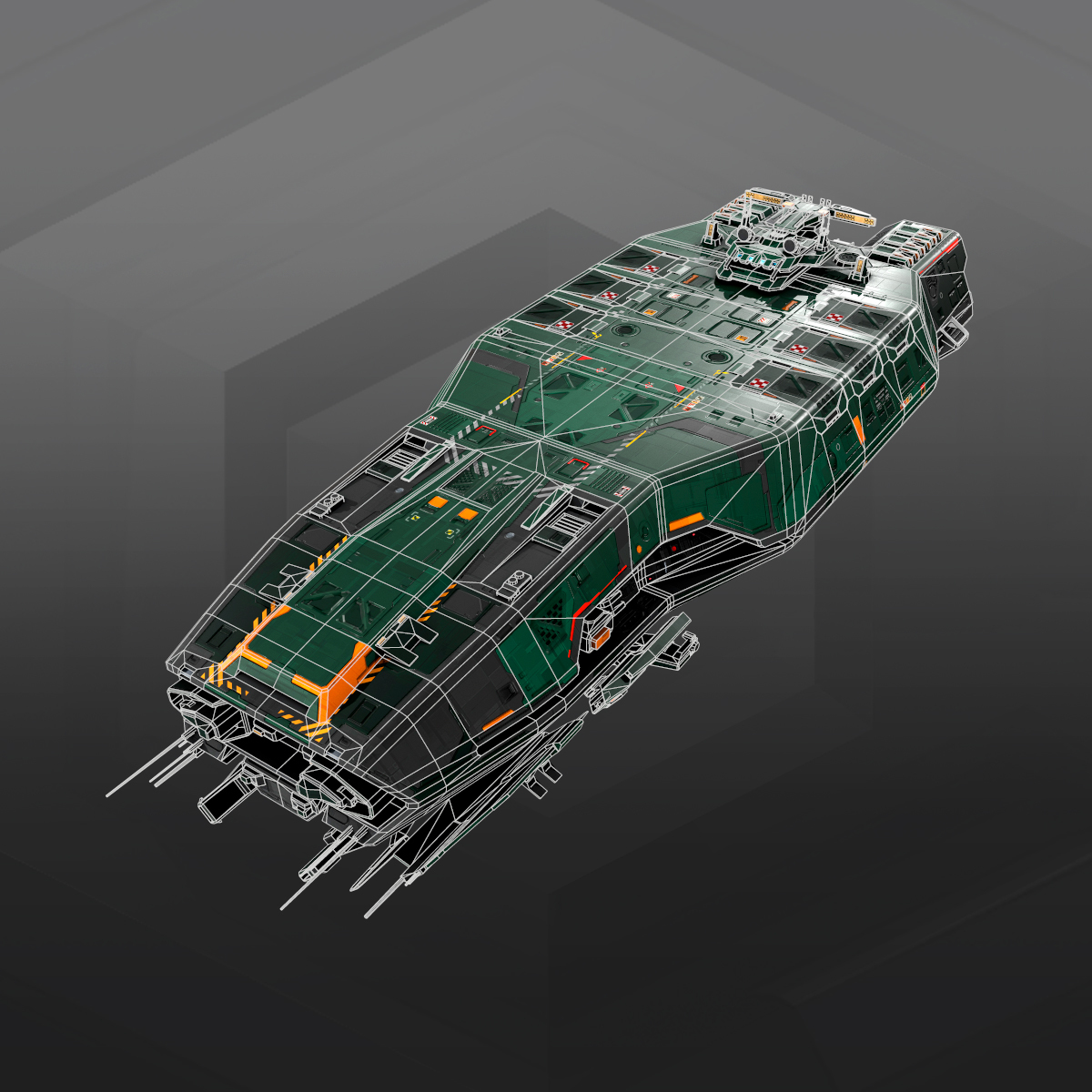 3D federation fleets sf - TurboSquid 1375584
