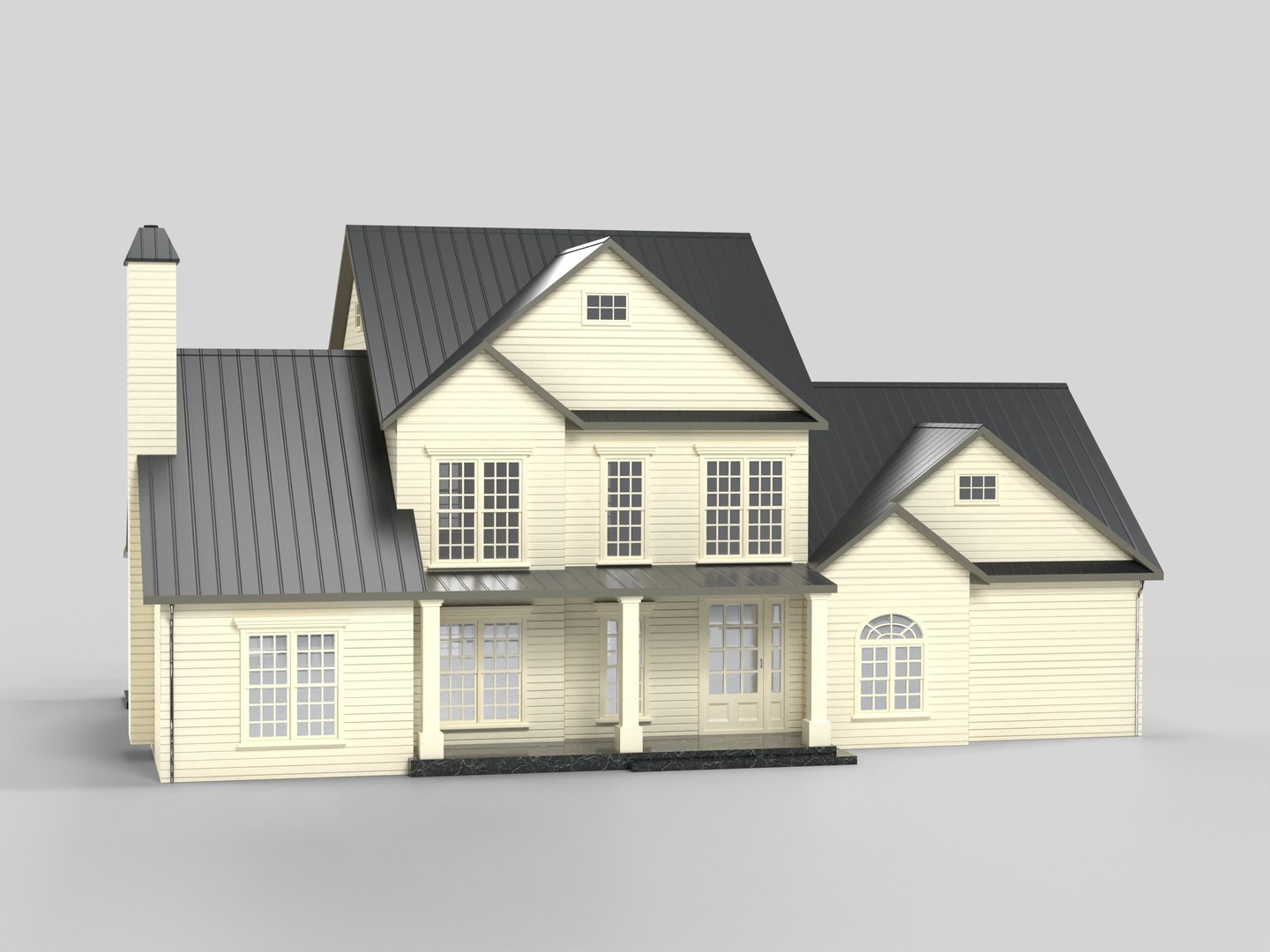 3D Neighborhood Houses Collection 11-20 Pack T5 - TurboSquid 2221910