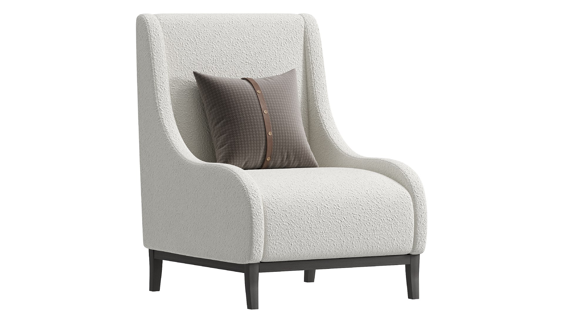 3D Armchair Monako Model - TurboSquid 2196362
