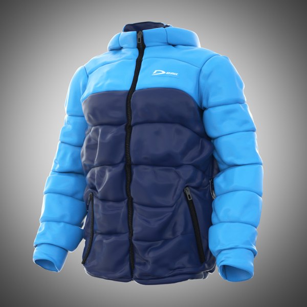 Down Coat 3D Models for Download | TurboSquid