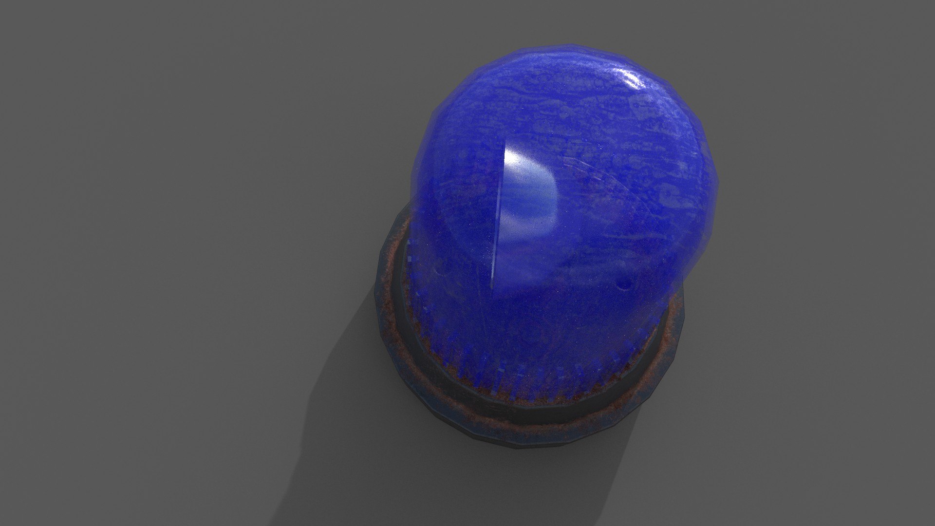 Old Police Light 3D Model - TurboSquid 1741015