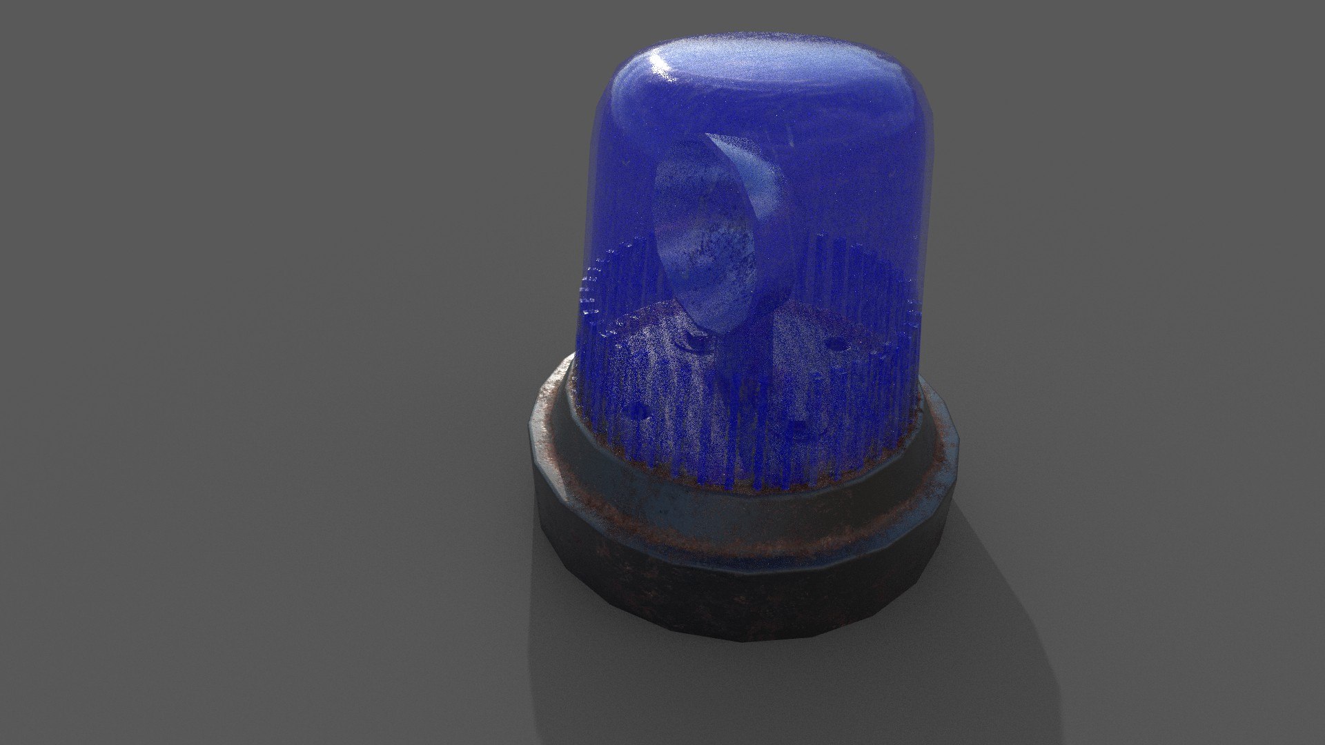 Old Police Light 3D Model - TurboSquid 1741015