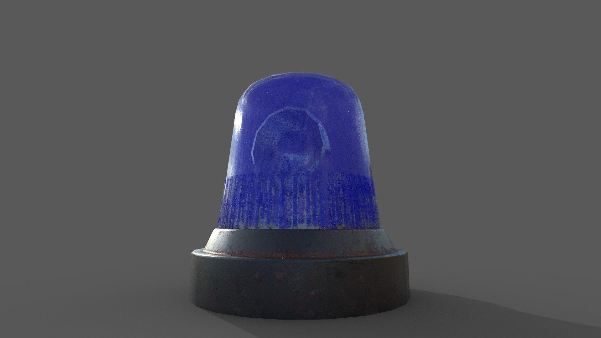 Old Police Light 3D Model - TurboSquid 1741015