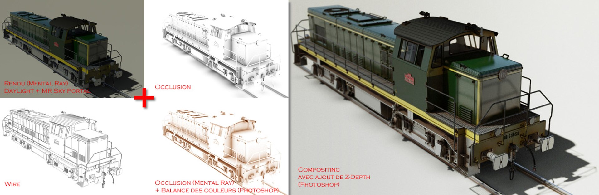 3d model locomotive sncf