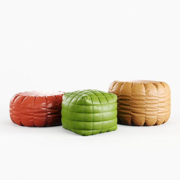 Puffs 3D model - TurboSquid 1607344