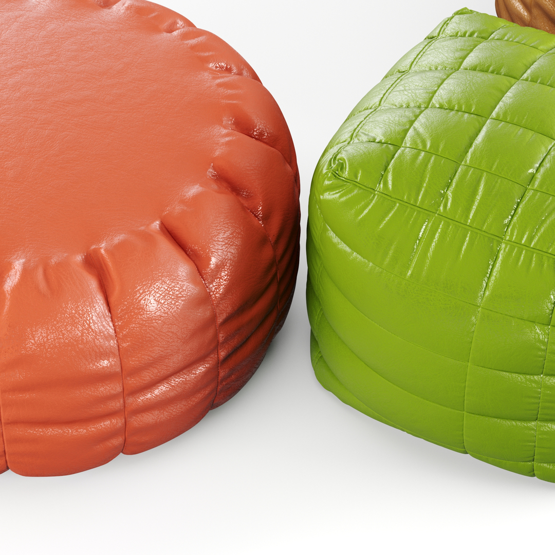 Puffs 3D model - TurboSquid 1607344